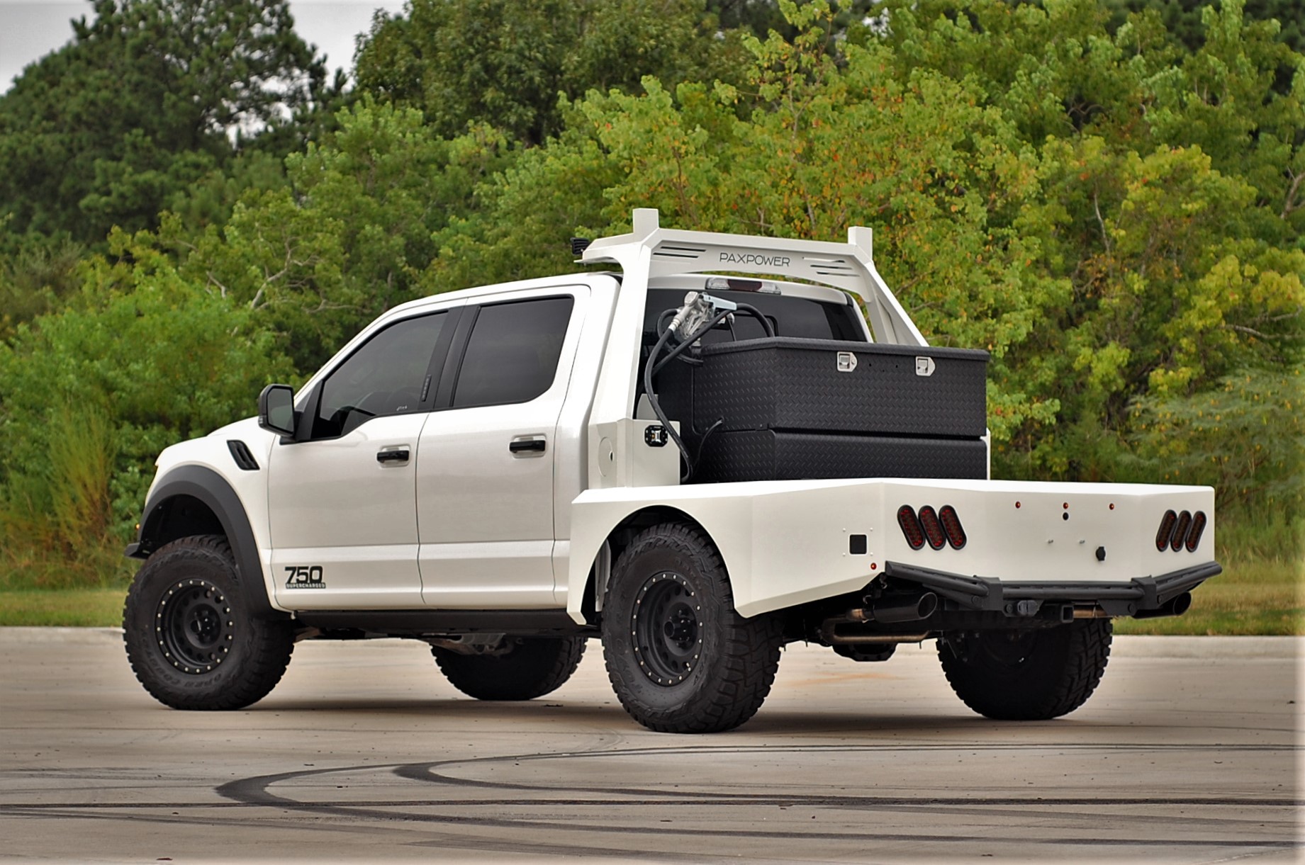 ford-raptor-v8-rear-work-bed - The Fast Lane Truck