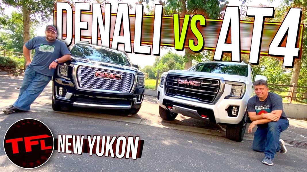 The New 2021 GMC Yukon AT4 and the Denali Are Very Different - Here Is ...