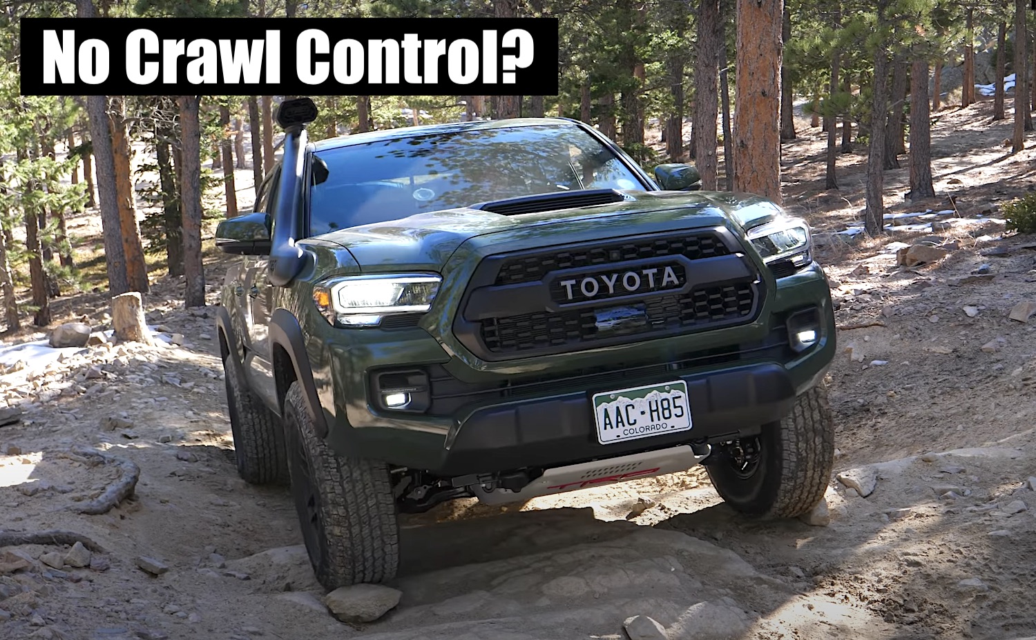Ask TFL: My Toyota Tacoma Crawl Control Does Not Work as Expected ...