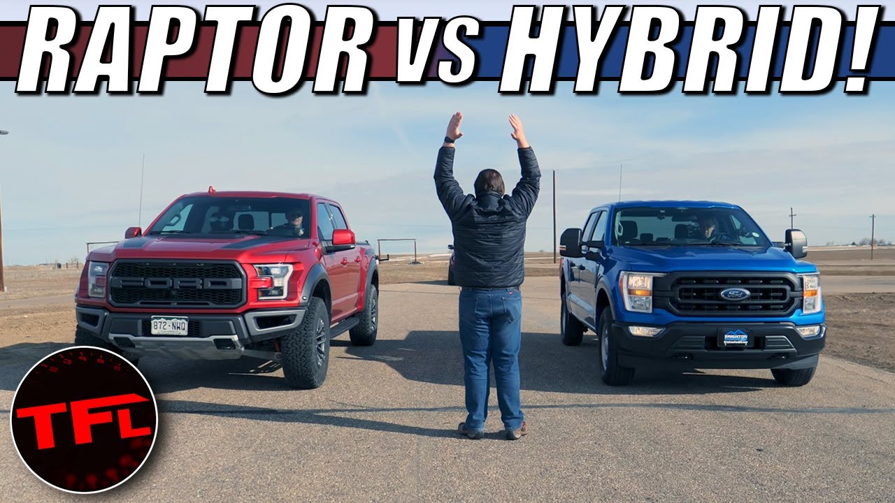 Video: Can a Basic Work Truck CRUSH The Mighty Ford F-150 Raptor In A ...