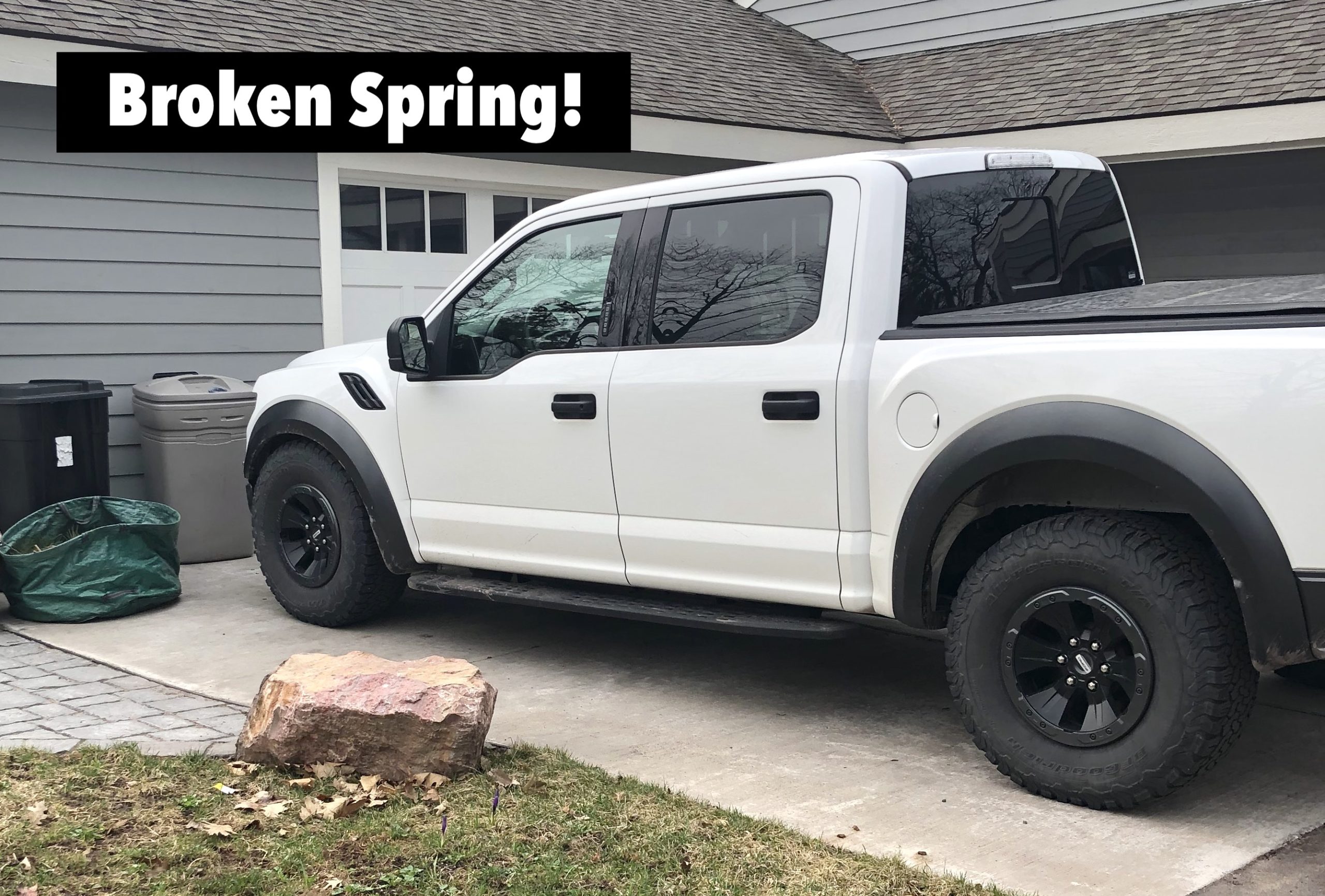 Owner: My 2018 Ford Raptor Has a Broken Suspension after Sitting in the ...