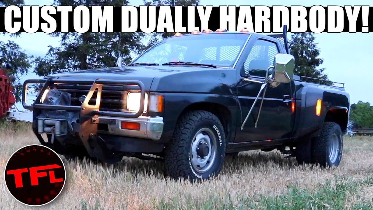 Video: Check Out This AMAZING Nissan Hardbody Dually That Will Blow ...