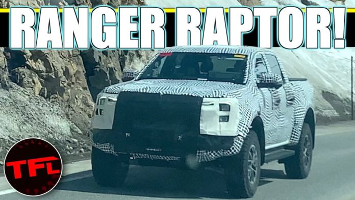 Video: Spied - The 2023 Ford Ranger Raptor Prototype Looks JUST As ...