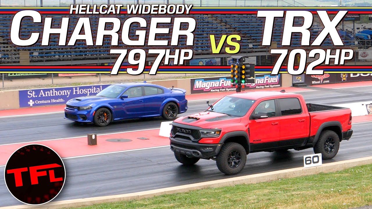 Hellcat car vs Hellcat truck Archives - The Fast Lane Truck