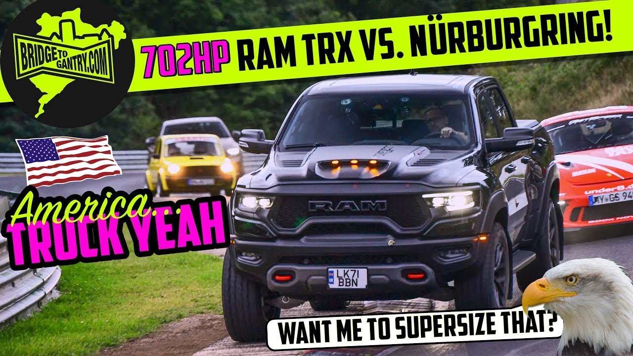Video: Ram TRX Easily Reaches Top Speed at the Nurburgring, Then the ...