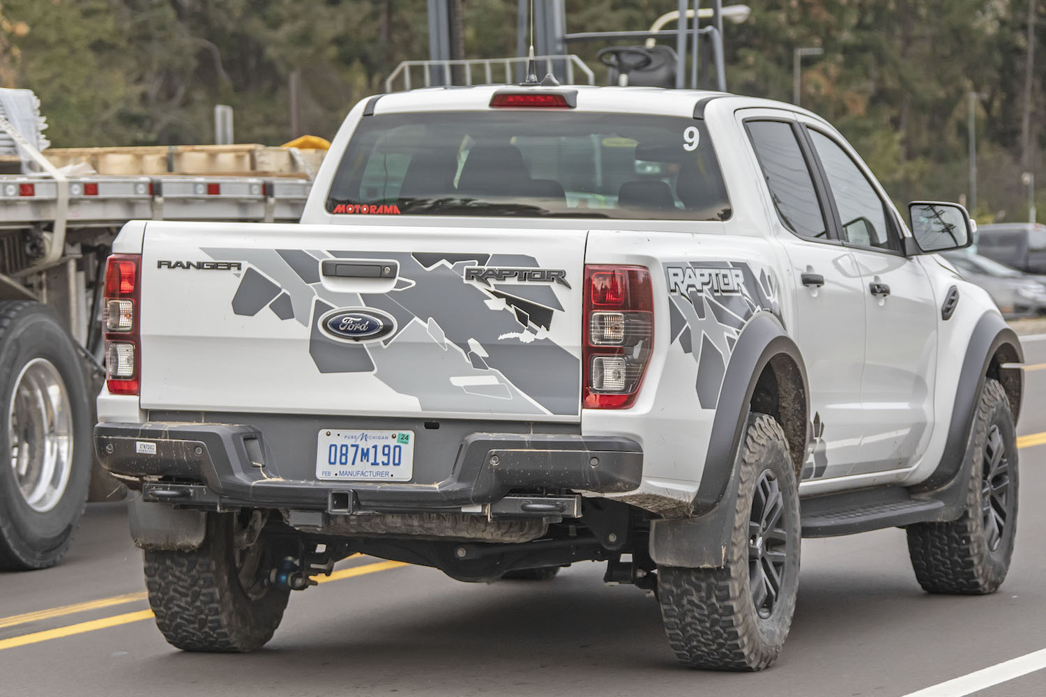 2022-ford-Ranger-Raptor-rear - The Fast Lane Truck