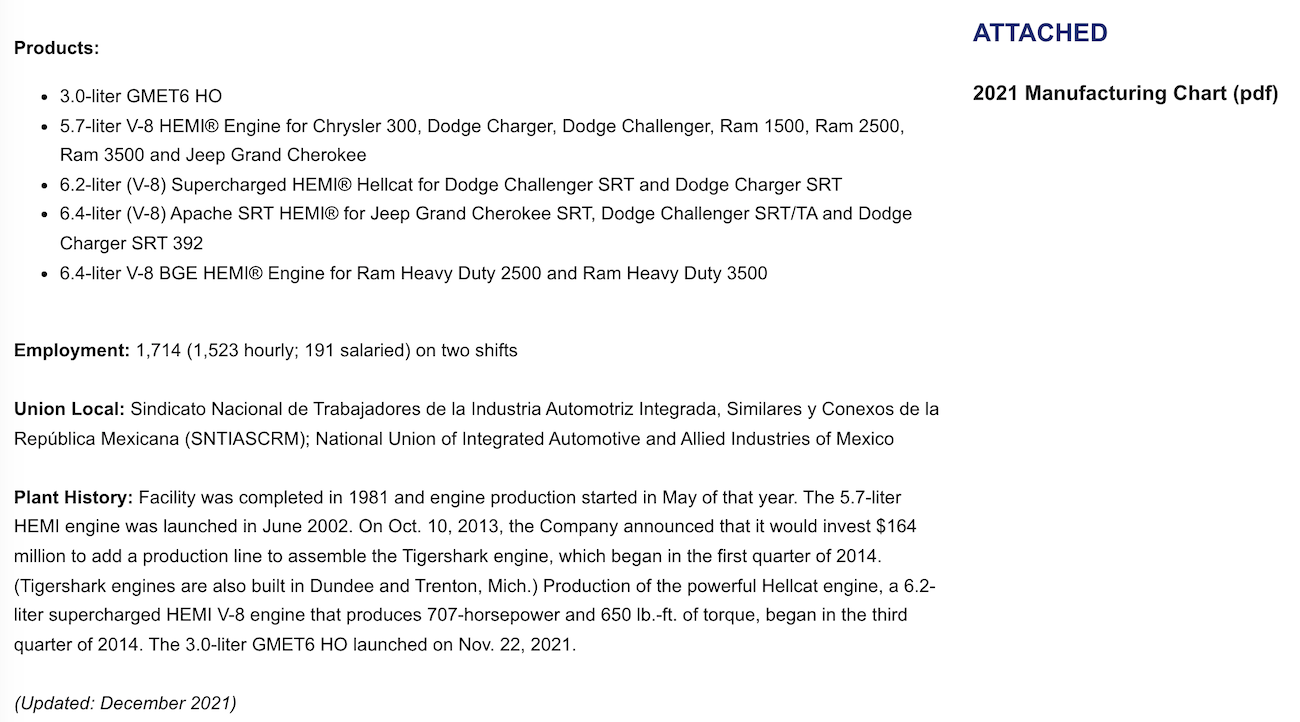 [Updated] Ram, Jeep, and Dodge Turbo 6-Cylinder "Tornado" Engine Went ...