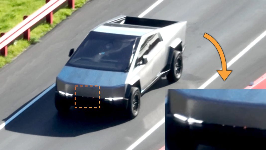 New Tesla Cybertruck Prototype Reveals New Lights, Mirrors, Windshield ...