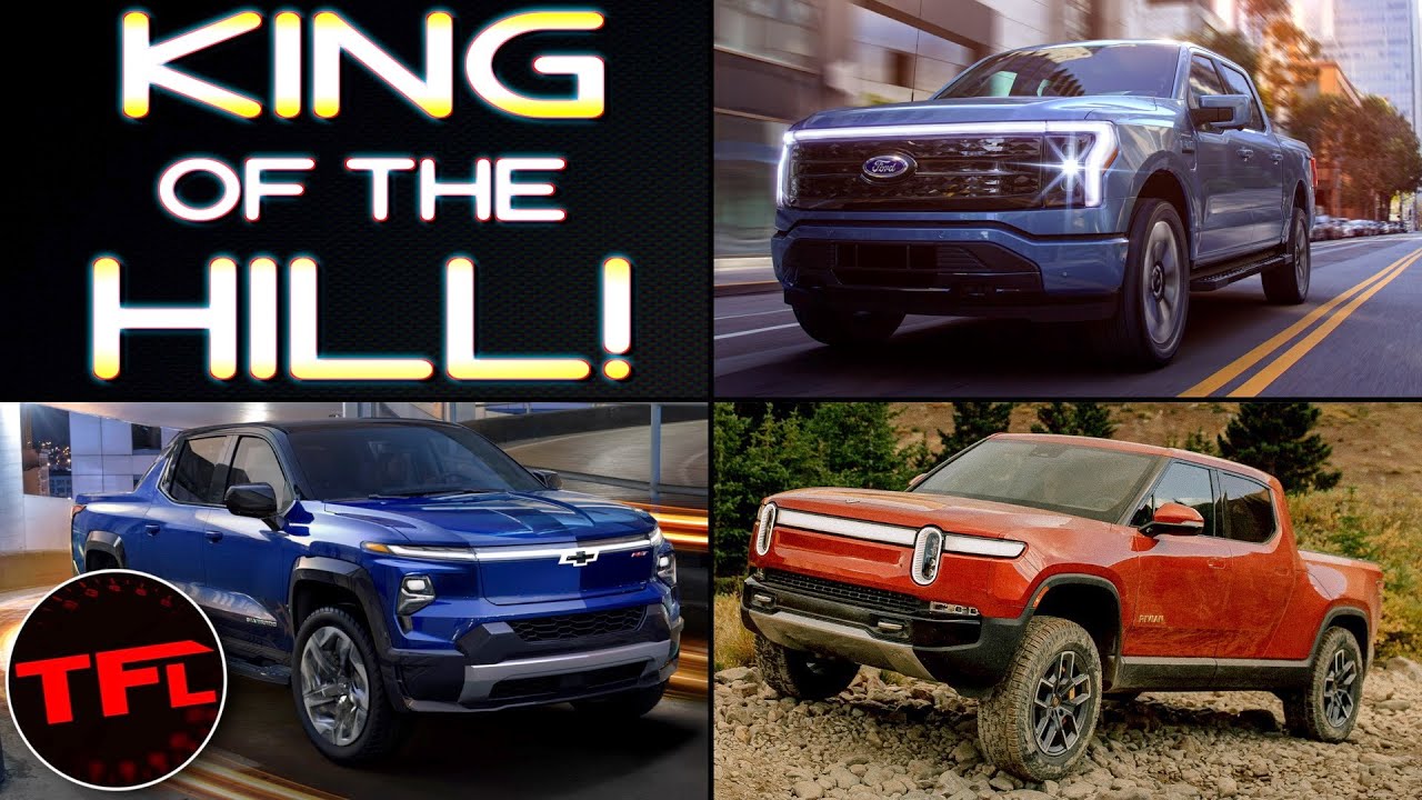 Video: Chevy Silverado EV vs Ford F-150 Lightning vs Rivian R1T - You ...