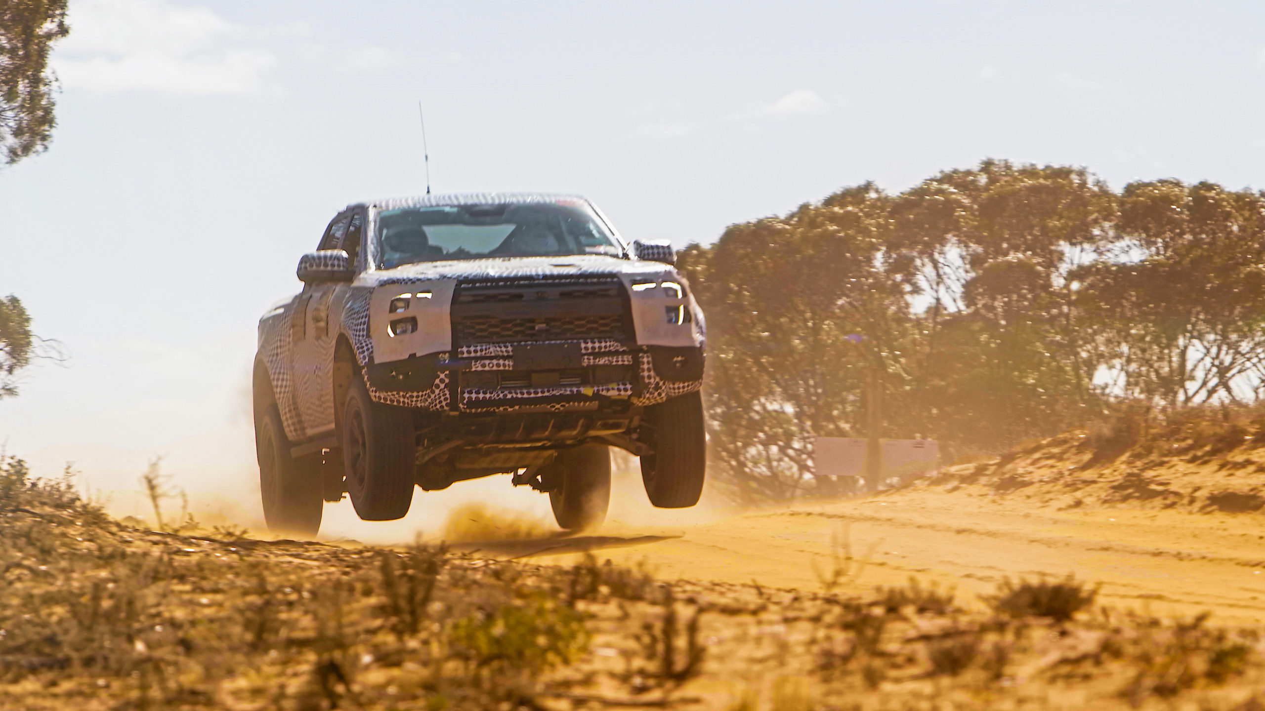 Check Out The 2023 Ford Ranger Raptor's Desert-Bashing Chops Before Its ...