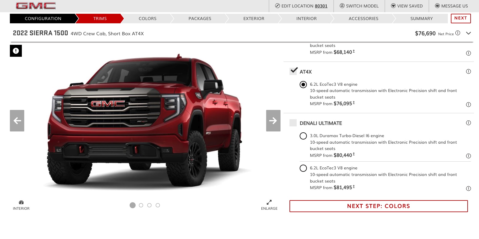 GMC Sierra AT4X build — start - The Fast Lane Truck