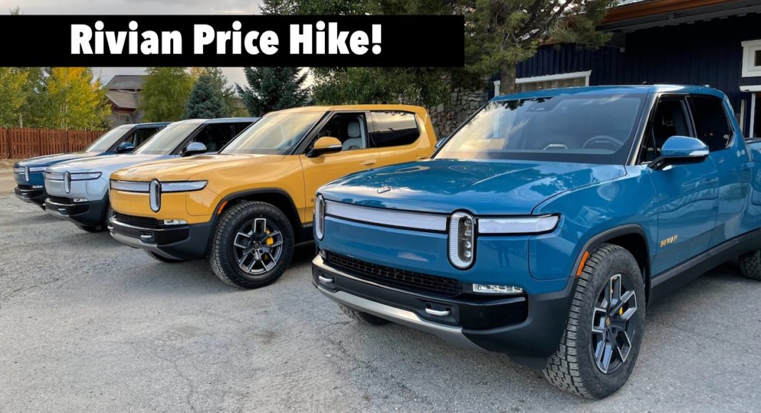 Update: Rivian Announces $12,000 Rivian Price Hikes, But It Will Not ...