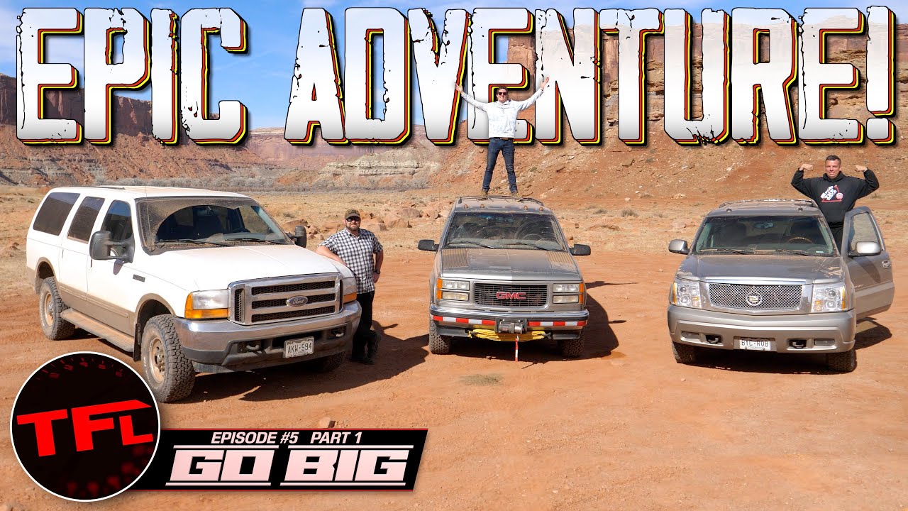 Video: Go Time - Clapped Out Excursion vs Suburban vs Escalade Overland ...