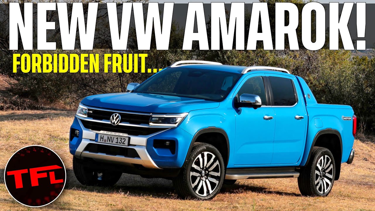 Video: The All-New 2023 VW Amarok Pickup Is Rolling on 21s, But It's ...