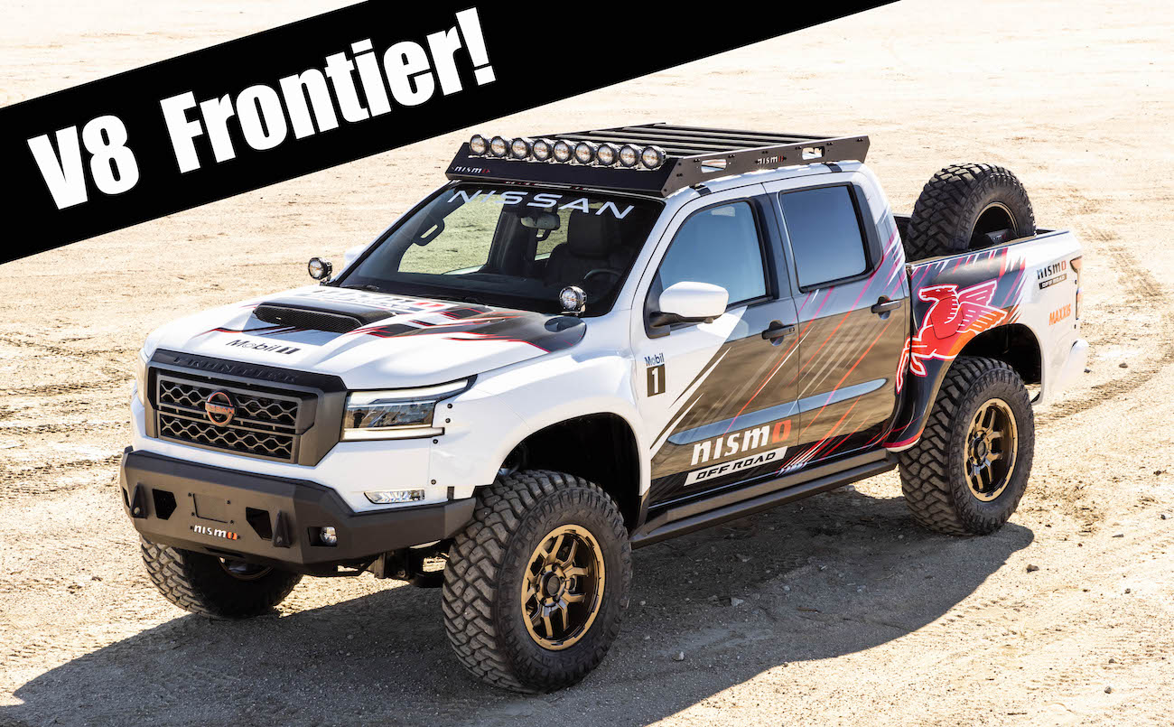 The Next Nissan Frontier V8 Concept Truck is Heading to SEMA 2022 ...