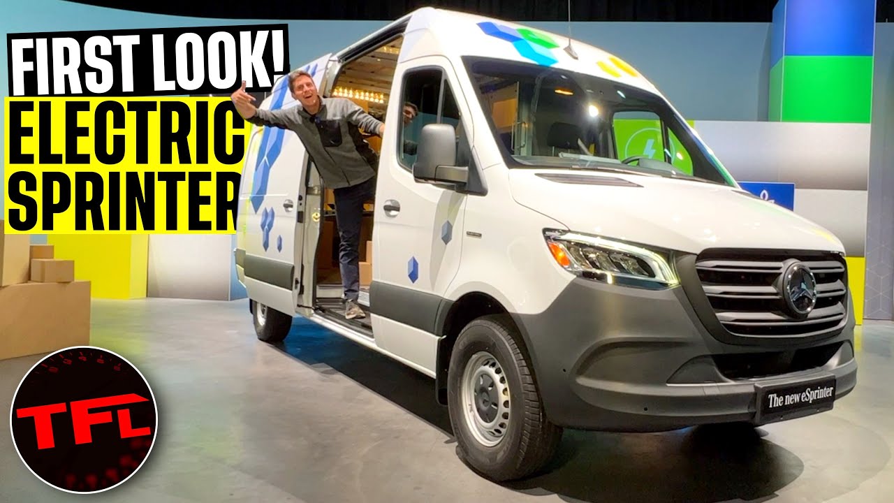 First Look: The Mercedes-Benz eSprinter Goes FULLY Electric and Packs ...