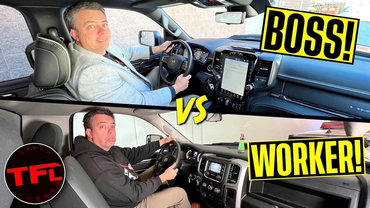 Here's What You Get For $40K More: Let's Compare a $38K Work Truck To a ...
