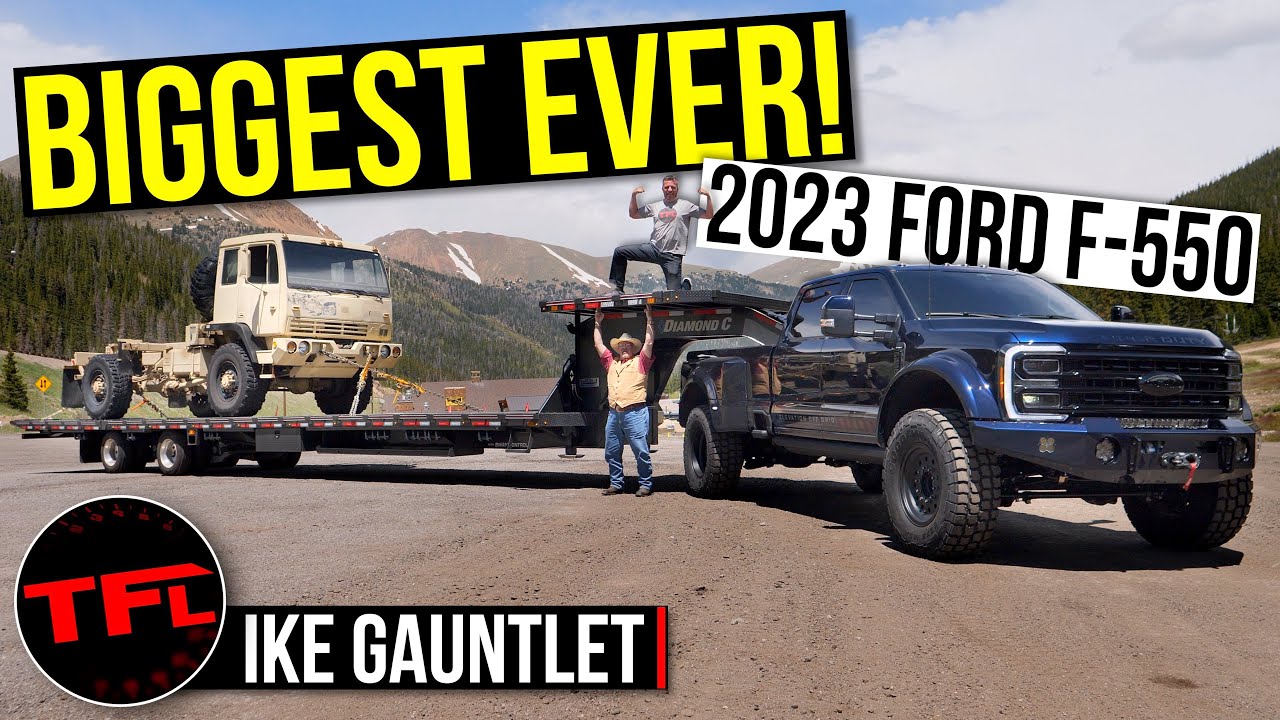 Video: I Tow 27,000 lbs with the Biggest & Baddest 2023 Ford Super Duty ...