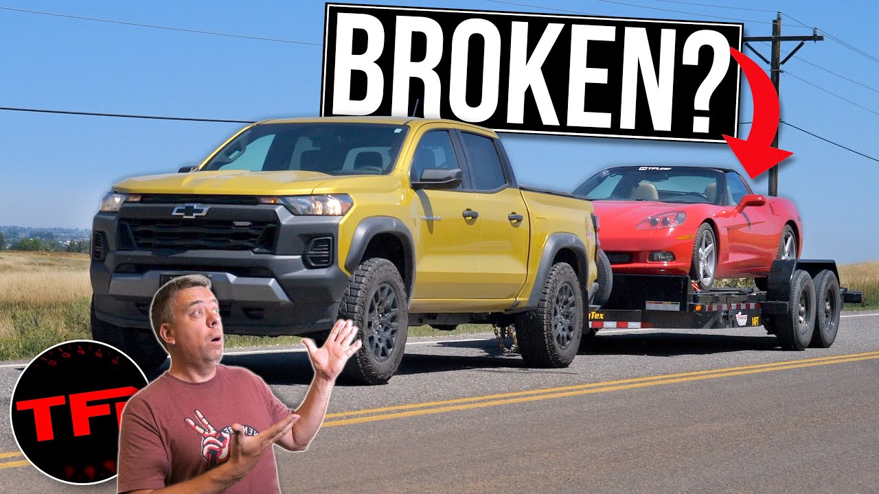 Video: My Chevy Colorado Comes to the Rescue After We Break Our C6 ...