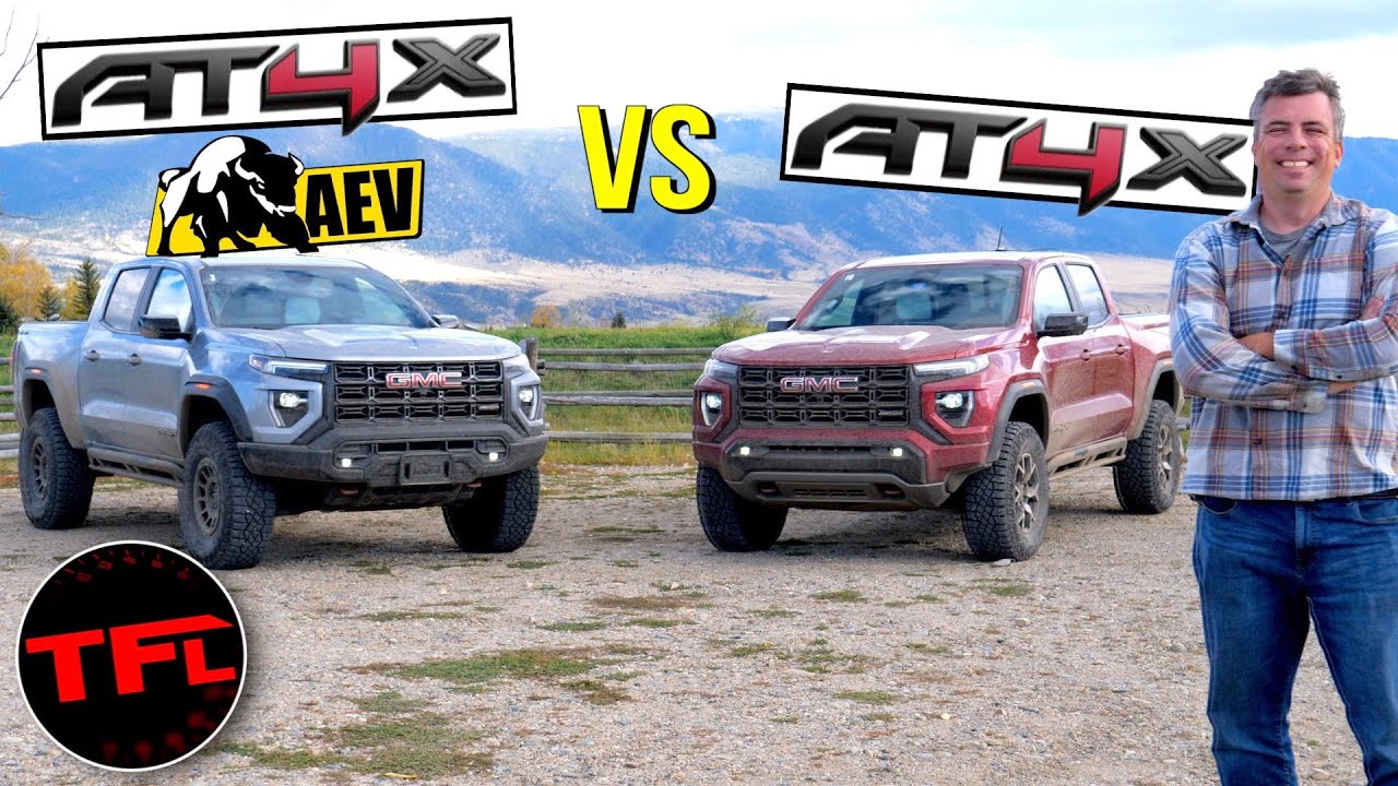 Video: 2024 GMC Canyon AT4X AEV Is Next Level! Let's Off-Road It In Montana! - The Fast Lane Truck