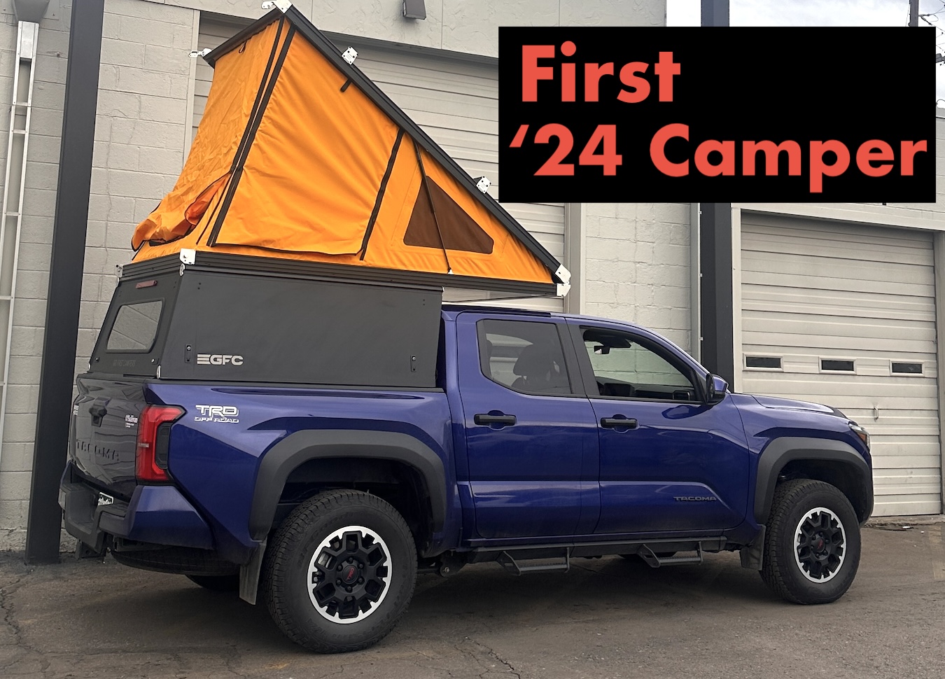 Best 2024 Toyota Tacoma TRD Off-Road Upgrade: A GFC Camper! - The Fast ...