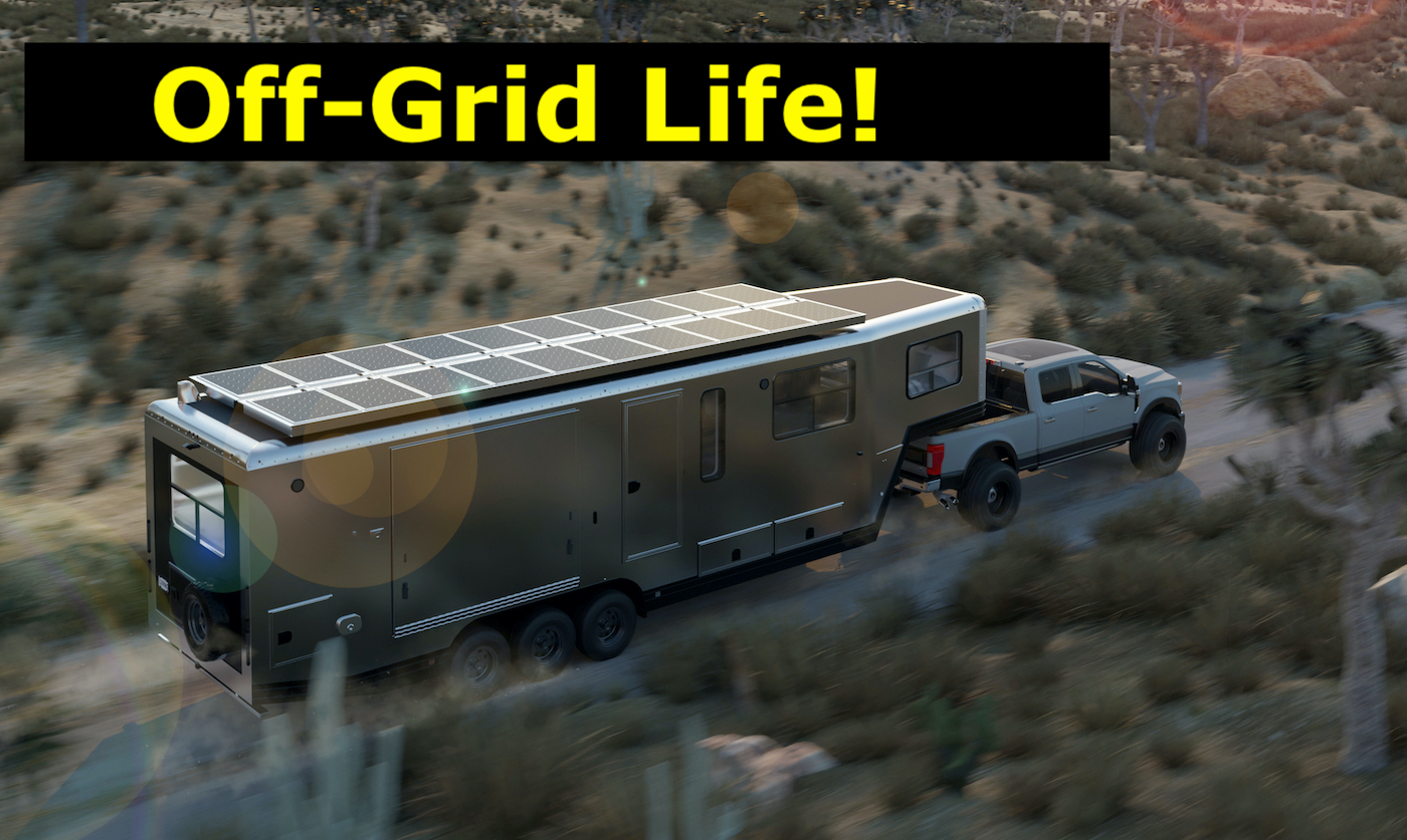 New Living Vehicle GT38 Camping Trailer Will Make Its Own Water ...