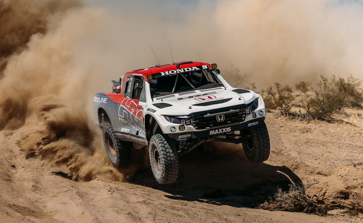 Honda Ridgeline Race Truck Honda Ridgeline Makes Unlimited Truck Debut