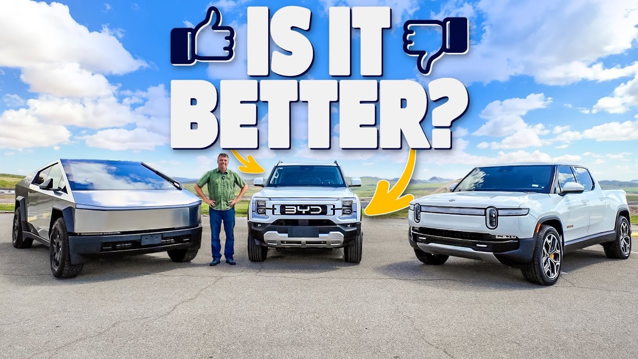 Video: Is the Chinese-Built BYD Shark BETTER Than the All-American ...