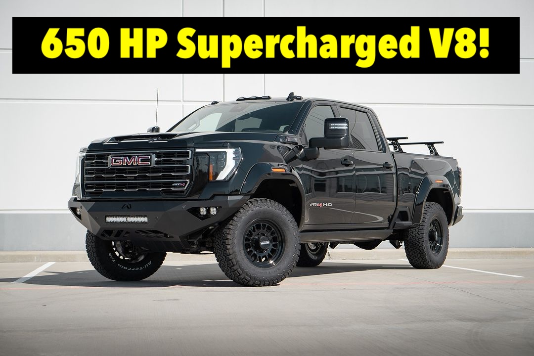 This GMC Sierra HD Jackal Is Packing a Supercharged V8 & FOX Shocks ...