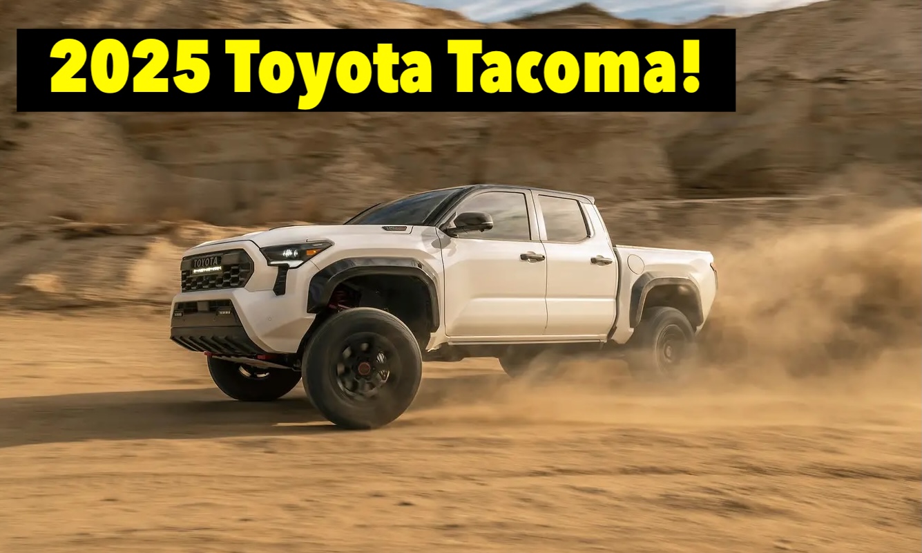 2025 Toyota Tacoma Rolls Into The New Year With A Few Small Tweaks (And A New TRD-Specific Color ...