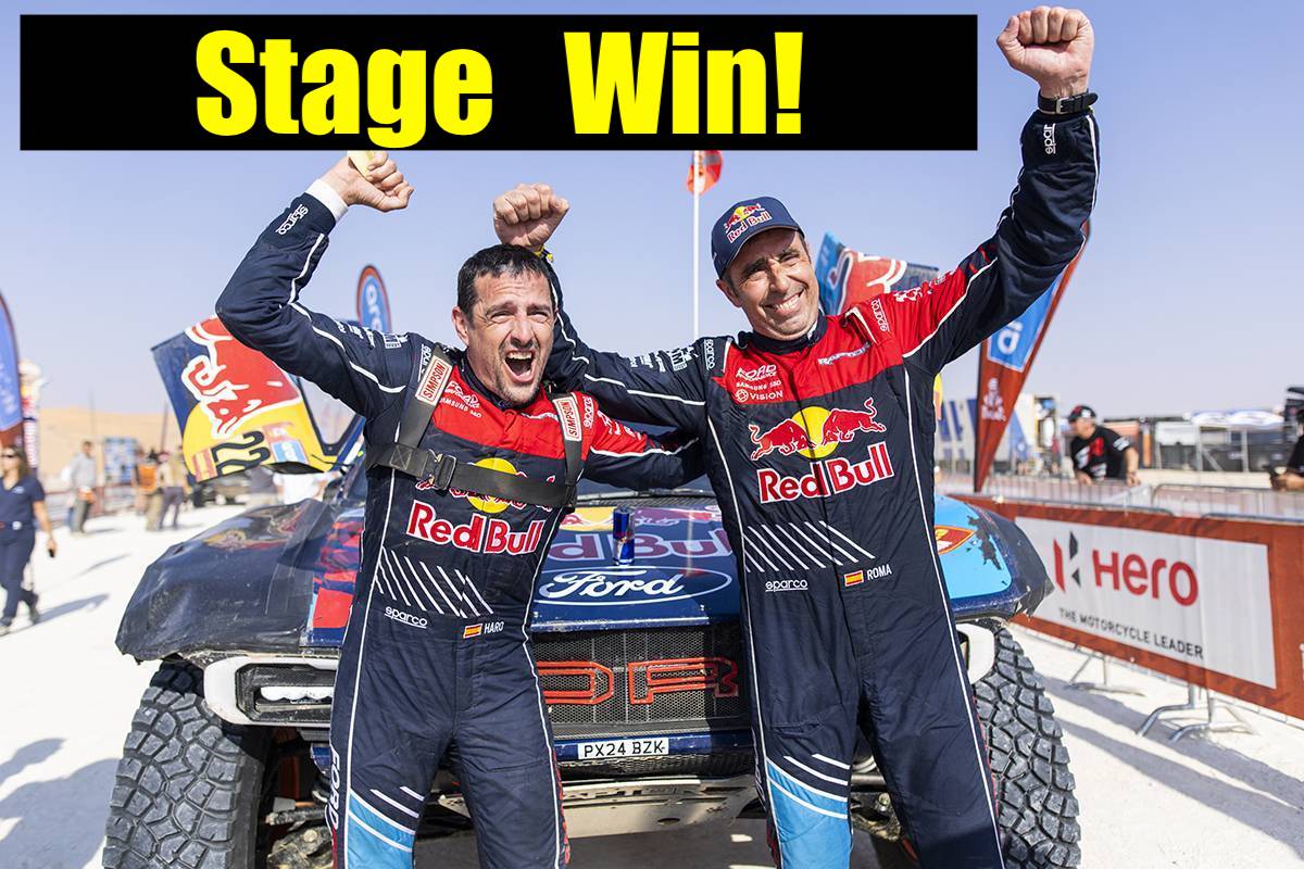 The Ford Raptor T1+ Gets a Dakar Rally Stage Win with Nani Roma and ...