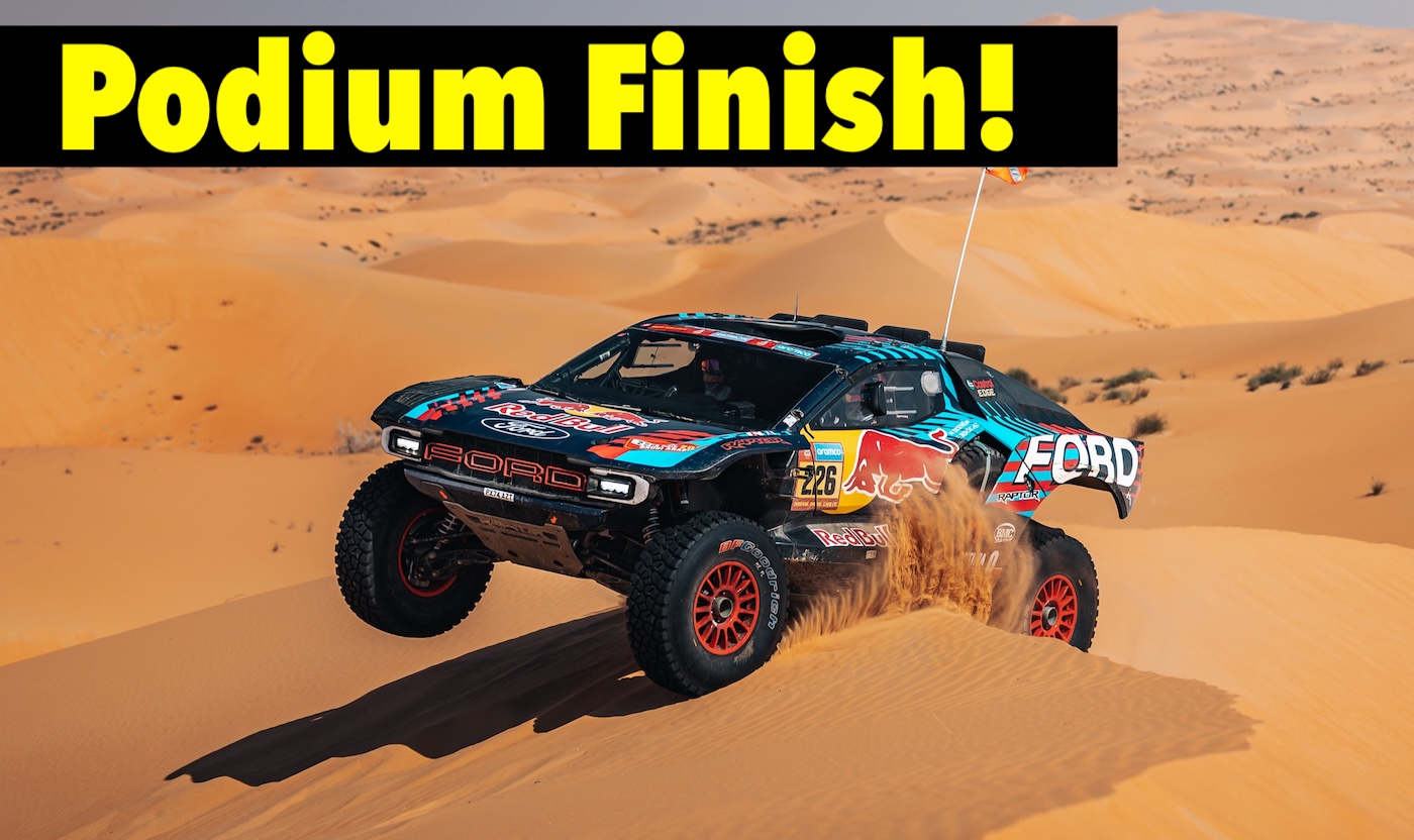 The Ford Raptor T1+ Team Gets a Podium Finish at the 2025 Dakar Rally ...
