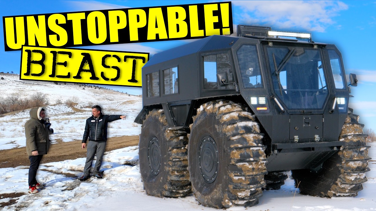 Video: Absolutely Nothing Can Stop the SHERP...It Even Ran Me Over ...