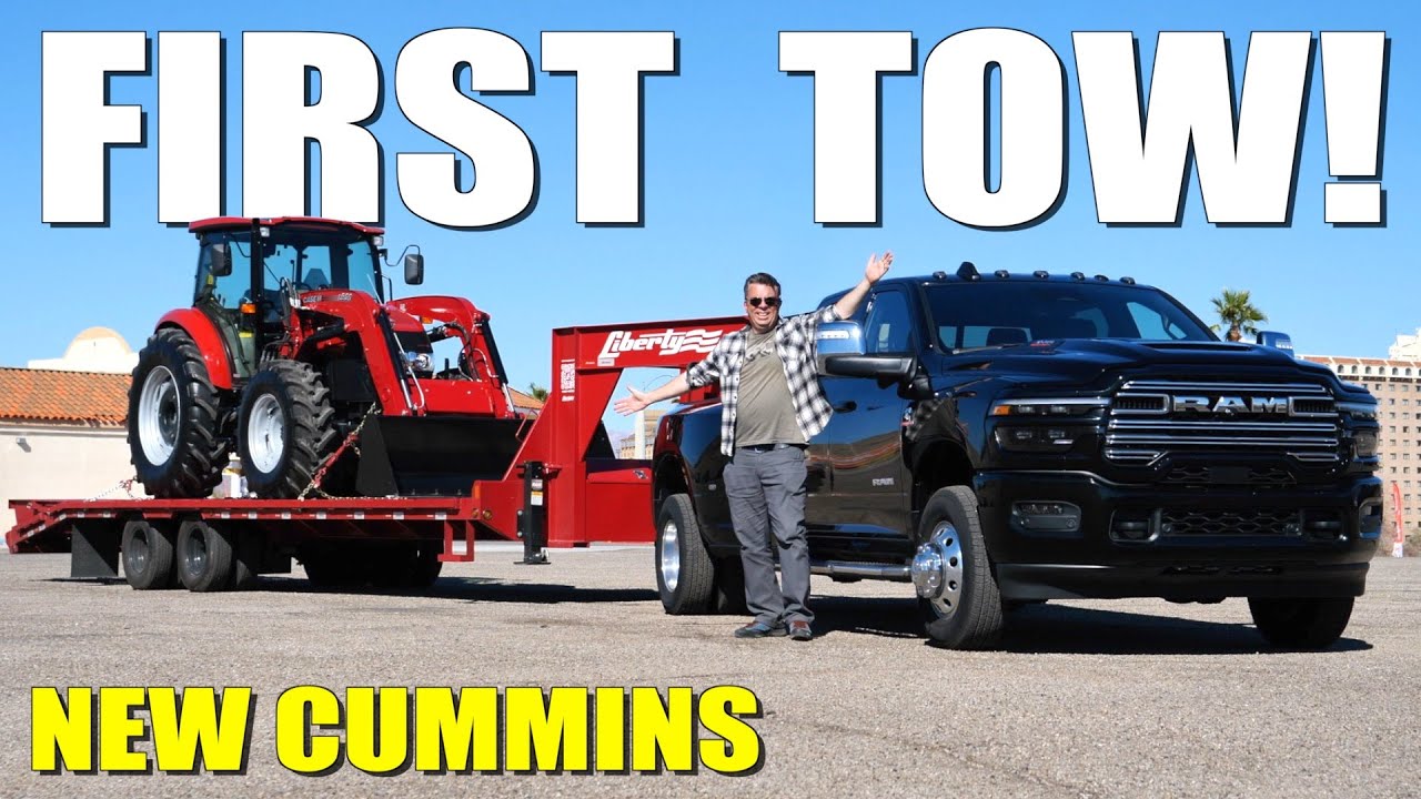 Video Review: How Does the New 2025 Ram HD 3500 Cummins Tow Up the ...