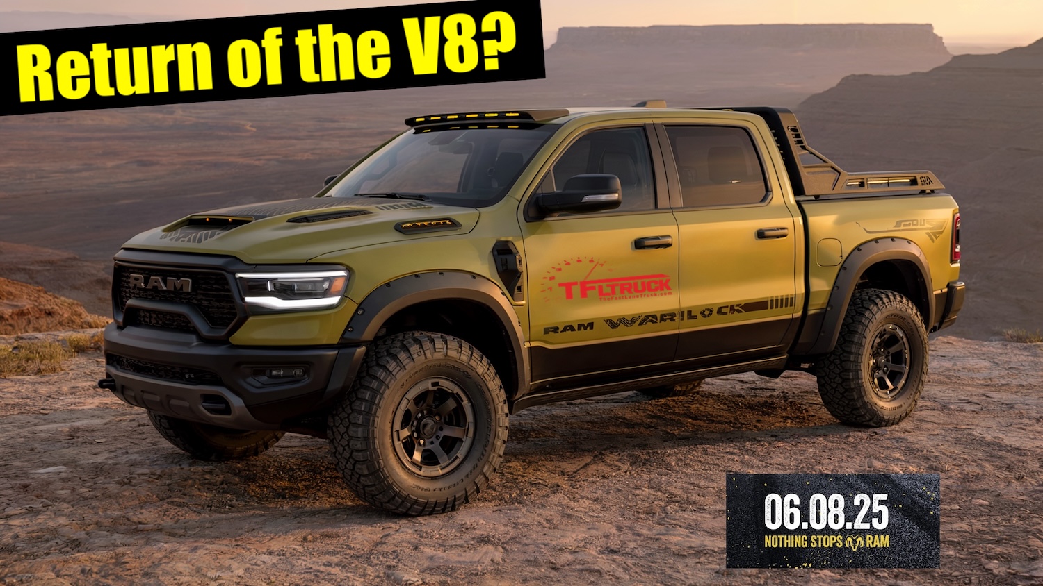 What!? Ram Truck Is Rumored to Re-release Its HEMI V8 Engines on June ...