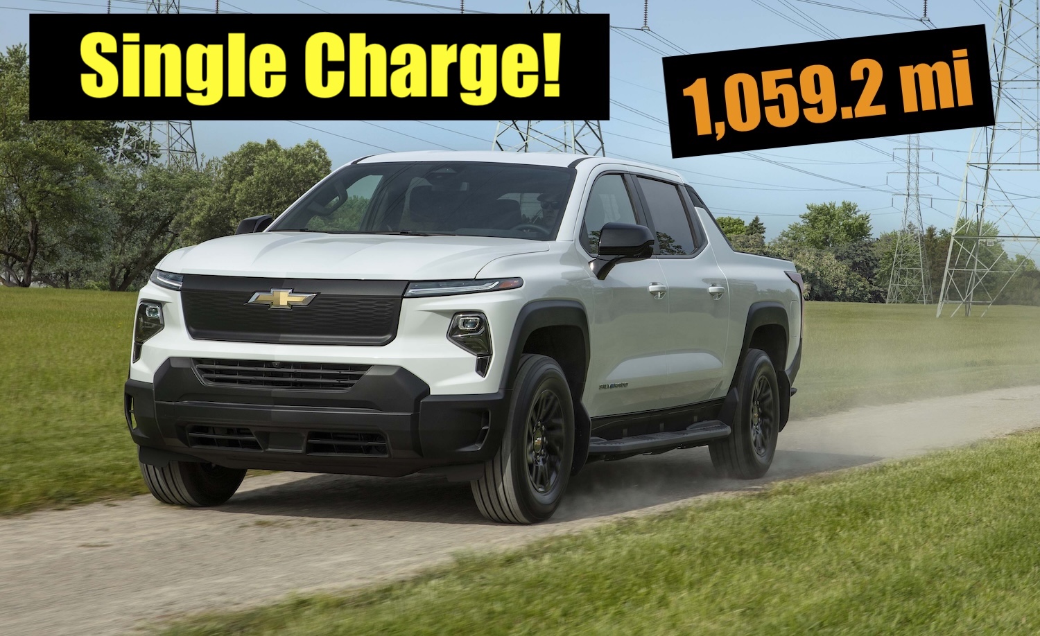 This 2025 Chevy Silverado EV Drove 1,059.2 Miles on a Single Charge ...