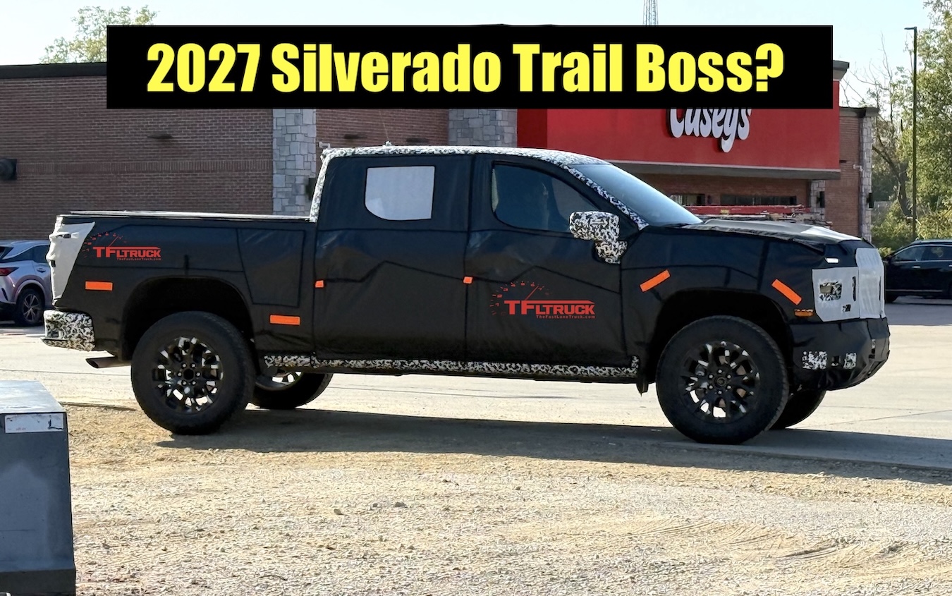Does This 2027 Chevy Silverado 1500 Prototype Have a Turbo? - The Fast ...