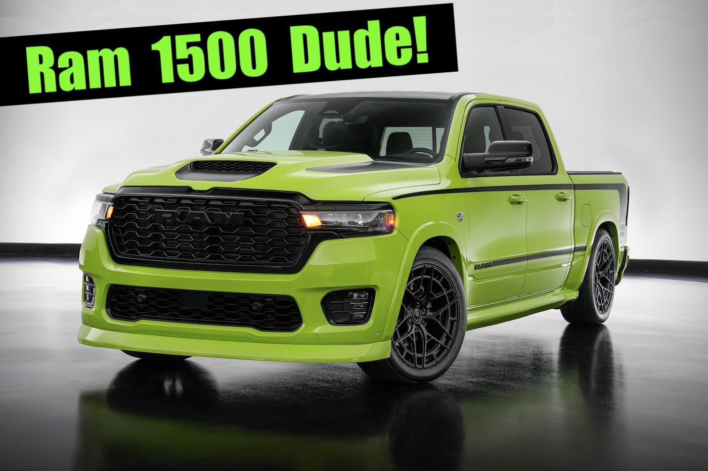 The Dude Is Back! The Dude Ram 1500 V8 Concept Is a Lowered Street ...
