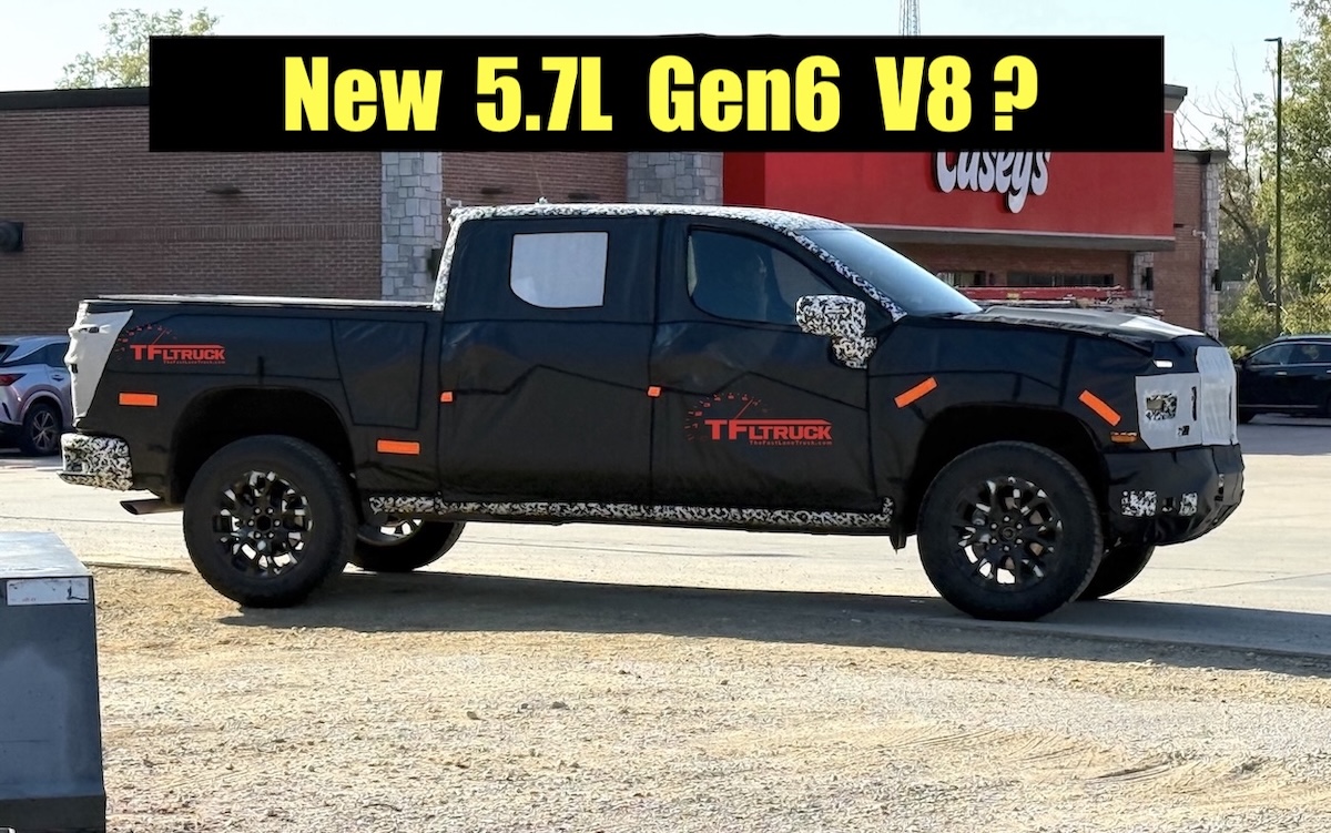 Will the 2027 Chevy Silverado 1500 Get the New 5.7L & 6.6L Gen6 V8 ...