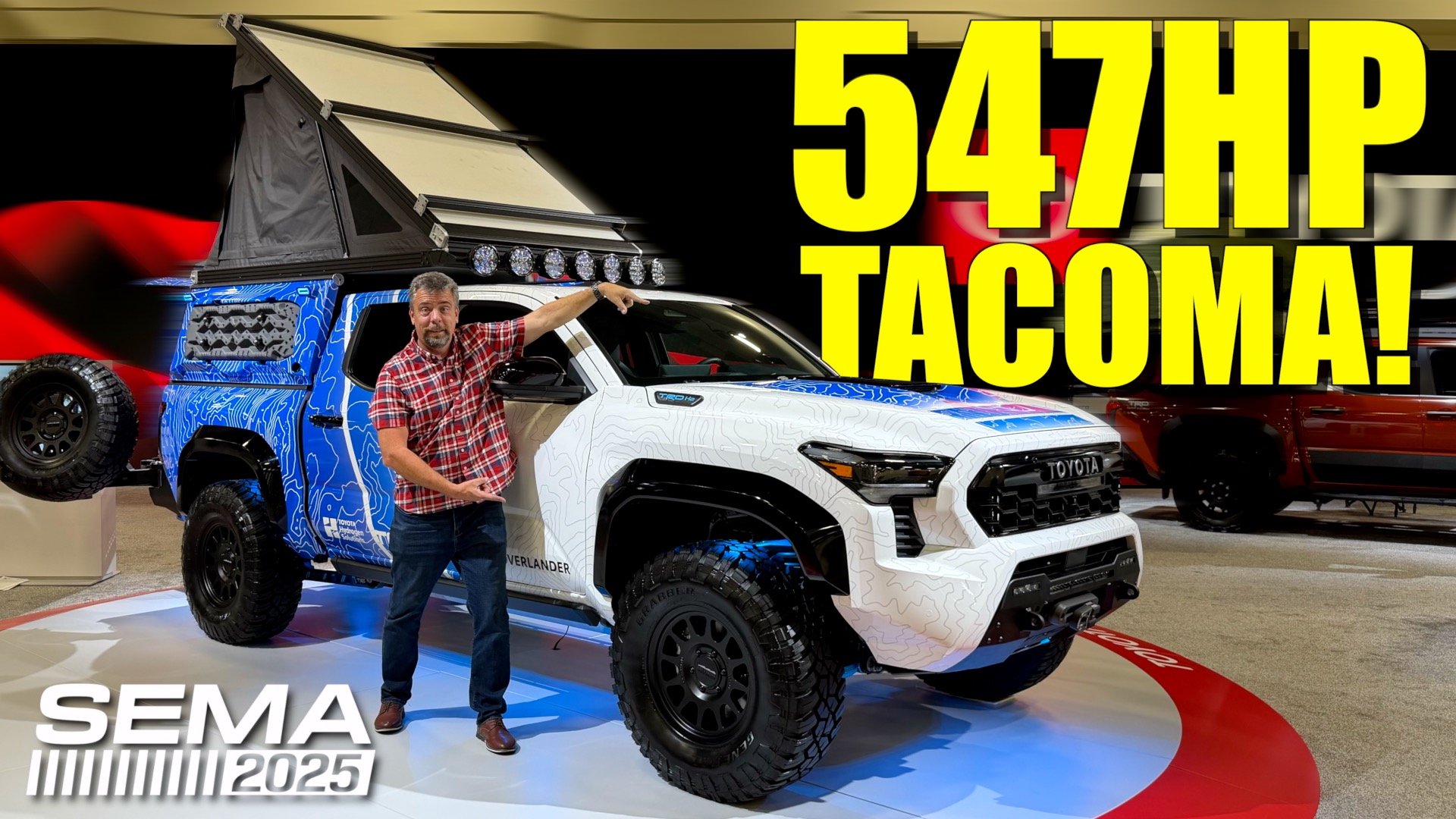 Toyota Just Brought a Tacoma H2-Overlander Concept to SEMA to Show It's ...