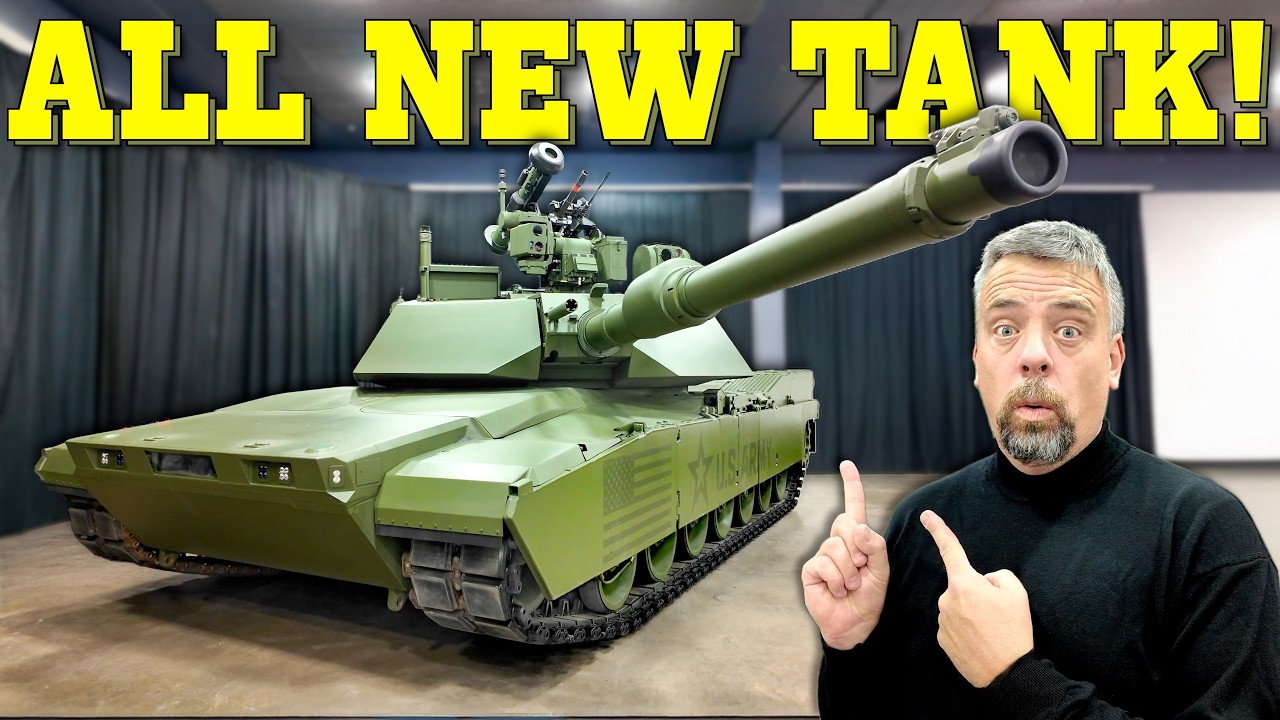 Video: This New Abrams M1E3 Concept Tank Losses Weight, Gains Hybrid ...